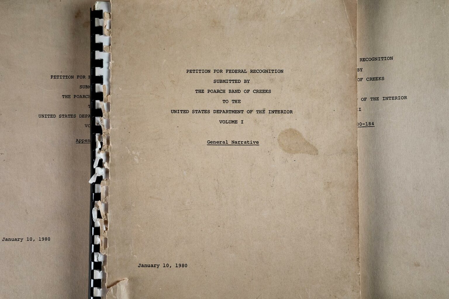 History - Poarch Creek Indians of Alabama